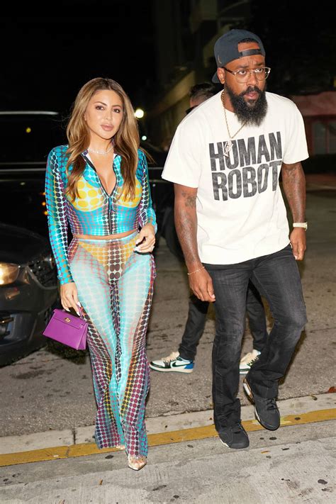 Larsa Pippen Stuns In A Sheer Outfit During A Dinner Date With