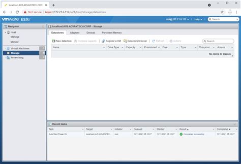 Install Esxi On Usb Ssd Shows No Datastore Vmware Vsphere