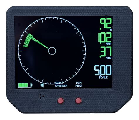 Radiant Technology Gen2 Digital G Meter Aircraft Spruce