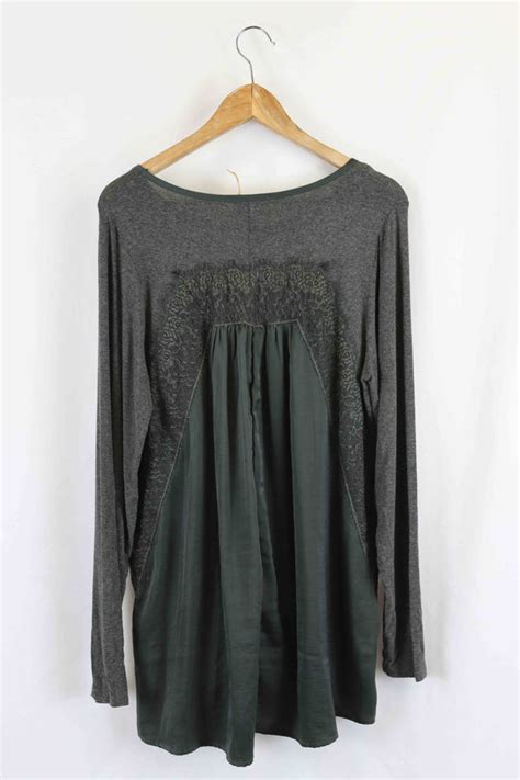 Sussan Grey Top L Reluv Clothing Australia