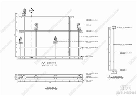墙面造型暗藏漫反射灯带剖面图 施工图 柜类 家具节点详图施工图下载 Id 1154359464 【知末网】