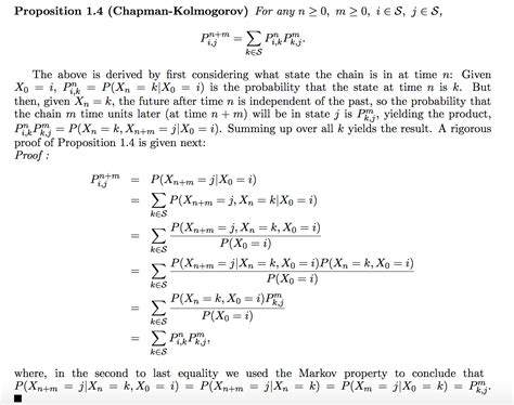 Chapman Kolmogorov Equationchapman Kolmogorov 等式证明 Csdn博客