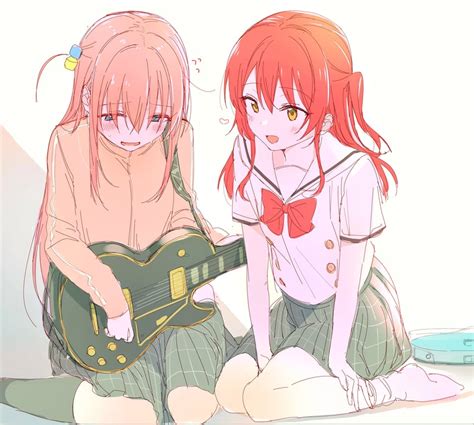Gotou Hitori And Kita Ikuyo Bocchi The Rock Drawn By Kirisawa Saki Danbooru