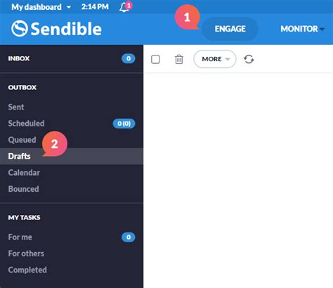 How Do I View My Drafts Folder And Send A Draft Sendible Support