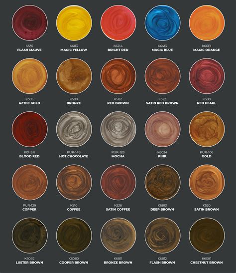 Epoxy Floor Coating Color Chart Alanis Epoxy Flooring