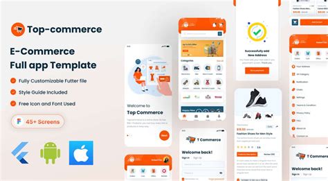 60 best flutter e commerce templates and ui kits of 2023