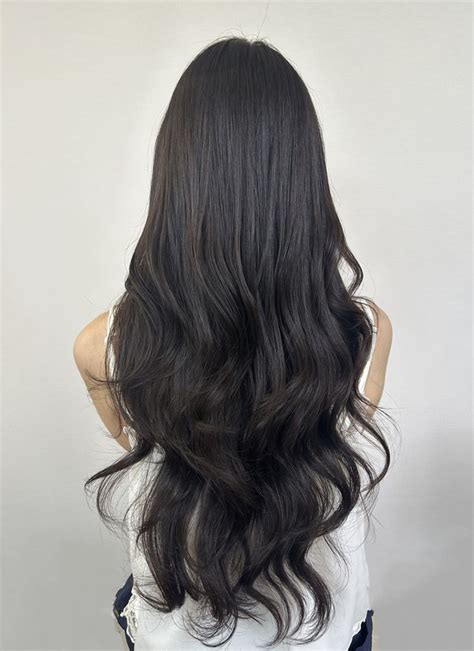 2023 여자 긴머리 레이어드컷 가벼운 허쉬펌 스타일 네이버 블로그