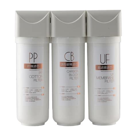 China Structured Water Filter Under Sink Deluxe Filter System Single