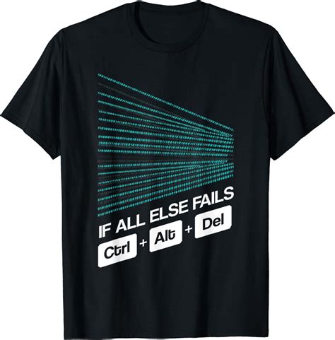 If All Coding Computer Programmer Shortcut T Shirt Clothing