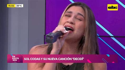 video sol codas lanza su primera canción como solista ensiestados