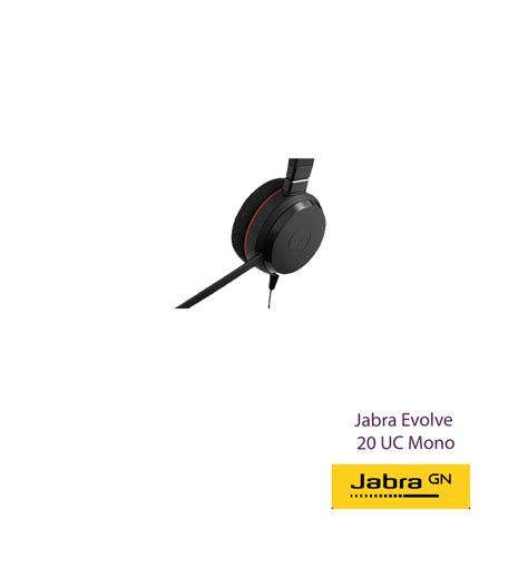 Jabra Evolve Uc Mono Audifono Al Mbrico Rac Technologies