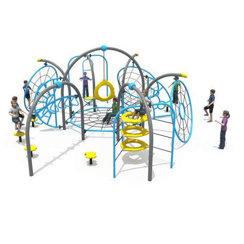 Spider Net Rope Large Playground China Factory Guangzhou Colorful Play
