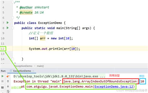 Java异常抛出机制与处理方法（一）数组越界异常怎么抛出 Csdn博客