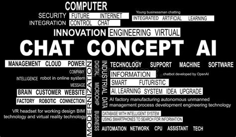 Chat With Ai Or Artificial Intelligence Concept Screensaver Stock