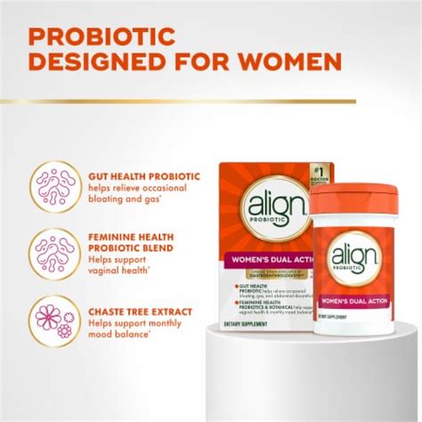 Align Womens Dual Action Probiotic Capsules 28 Ct Qfc