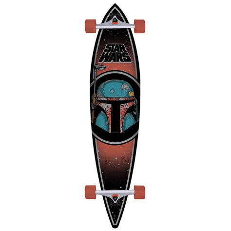 Santa Cruz Star Wars Boba Fett Pintail Cruzer Black 99in X 435in