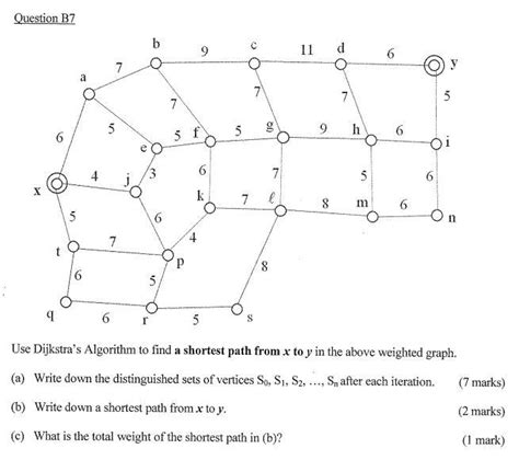 solved ouestion b7 use dijkstra s algorithm to find a