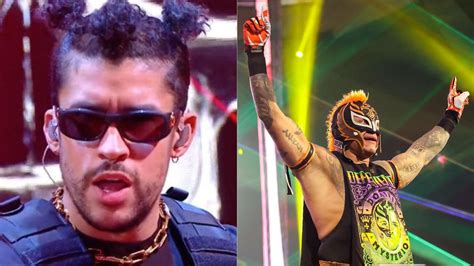 WWE WATCH Rey Mysterio Beats James Corden With Bad Bunny As Special