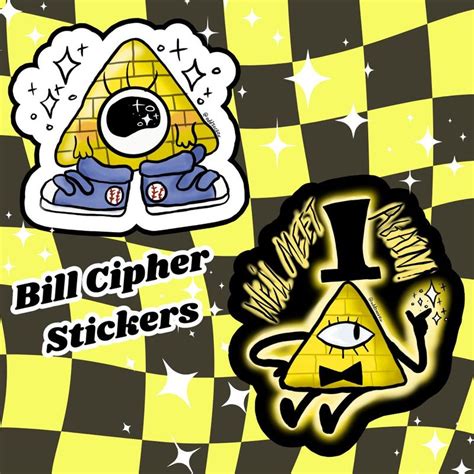 Bill Cipher Etsy