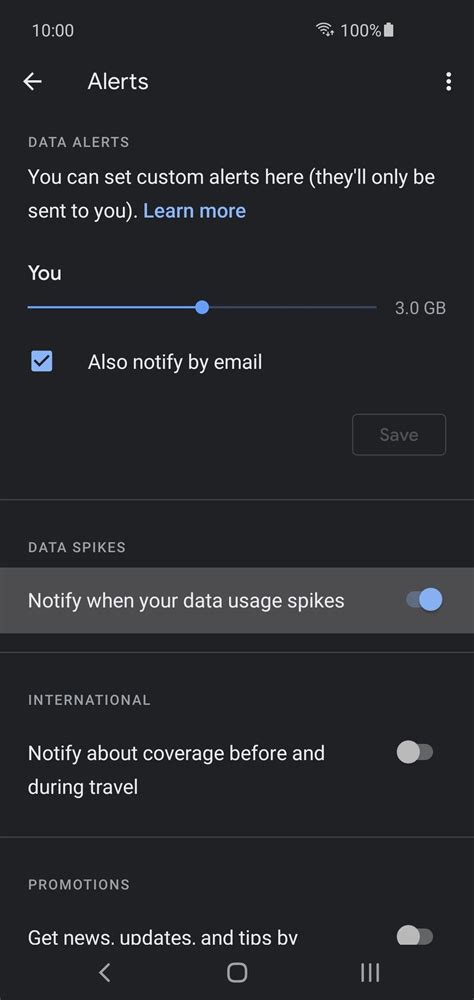 Como Definir Alertas De Limite De Dados No Google Fi Smartphones