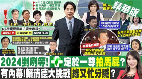 【劉盈秀報新聞】謝長廷被推薦大法官 藍委喊話蔡勿再派系分贓｜蘇巧慧遭爆財產藏6年蘇家投資攬標案同一地址 精華版