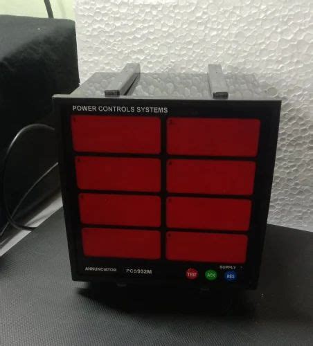 wired 8 window alarm annunciator for industrial at ₹ 3600 piece in