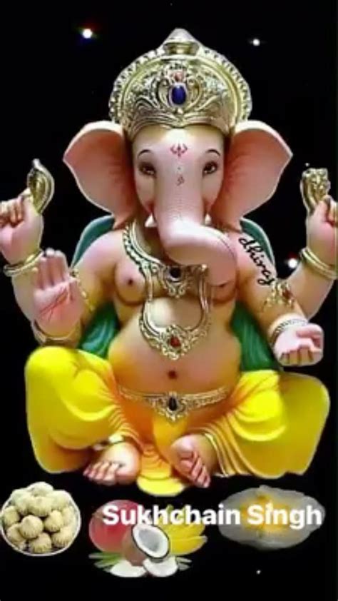 Ganpati Bappa Morya Jai Ganesh Lord Ganesha Paintings Shri Ganesh