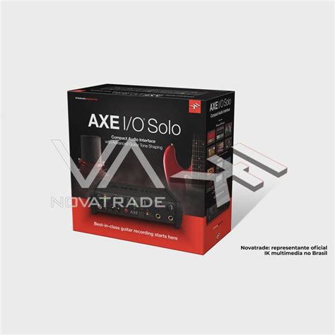 Interface De Áudio axe io Solo - ik Multimédia no Shoptime