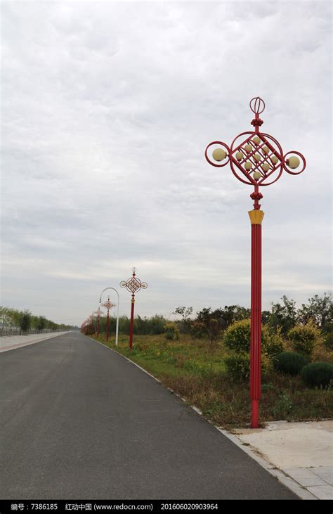 中国结路灯高清图片下载 红动中国