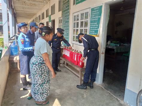 လက်ပံတန်းမြို့နယ်၌ တက္ကသိုလ်ဝင်စာမေးပွဲဖြေဆိုမည့် စာစစ်ဌာနကျောင်းမ