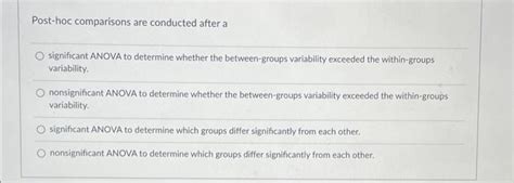 Solved Suppose You Receive The Following ANOVA Output In Chegg