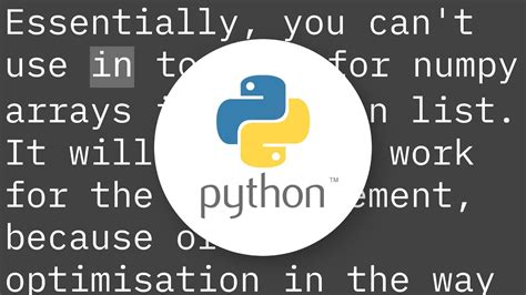 Membership For List Of Arrays Valueerror The Truth Value Of An Array