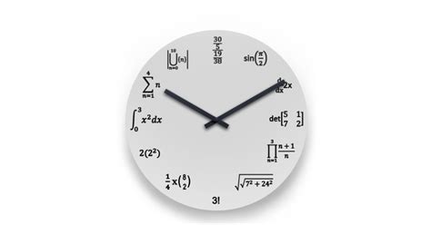 Math Clock Math Clock Clock Things To Sell