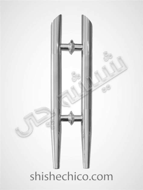 دستگیره شیشه سکوریت طرح قلمی 35cm یراق آلات شیشه سکوریت شیشه چی