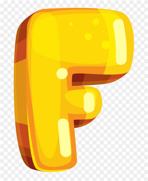 Yellow Letter F