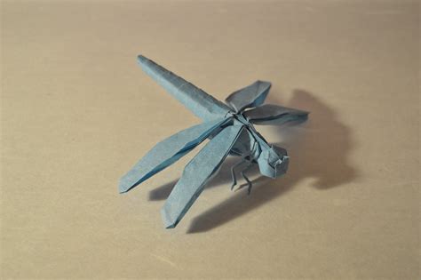 Origami Dragonfly By Satoshi Kamiya Lanamoving