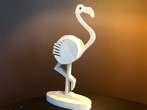 Wood Flamingo Scroll Saw Pattern Etsy UK