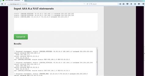 My Network Security Journal Cisco Asa Firewall Migration Tool