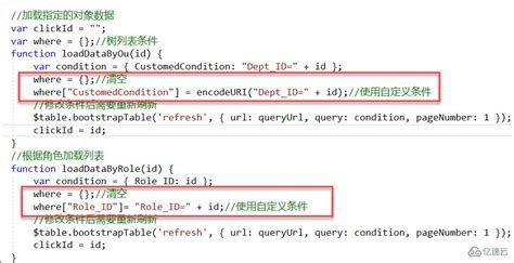 bootstrapTable插件和jstree插件对树列表条件和查询条件的处理 web开发 亿速云
