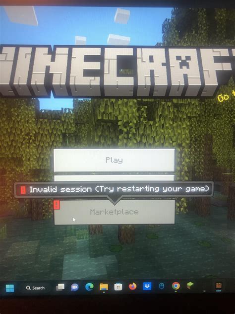 I Keep Getting Invalid Session On Minecraft Bedrock R Minecraft