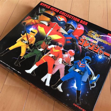 秘密戦隊ゴレンジャー Hyper Hero Collection Box メルカリ
