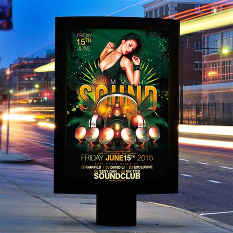 Glitter Party Premium Flyer Template Facebook Cover Exclsiveflyer
