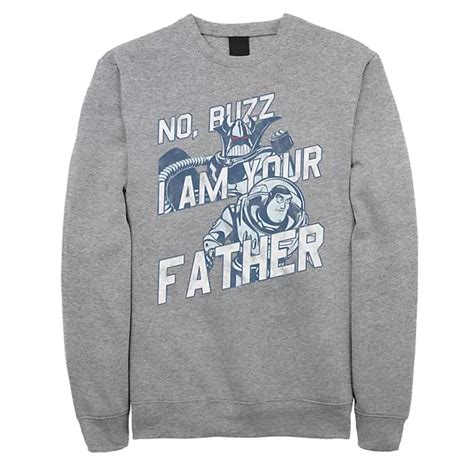 Mens Disney Pixar Toy Story Buzz Zurg I Am Your Father Fleece