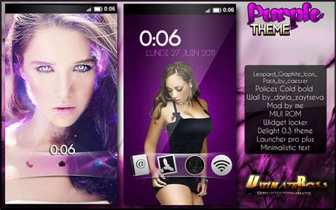 Purple Theme By Ultimateboss On Deviantart
