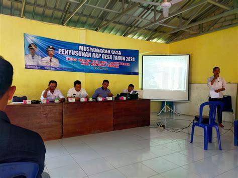 Musyawarah Desa Penyusunan Rkp Desa Tahun 2024