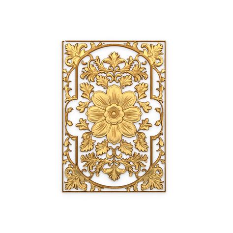 3d Model Classical Door Decor 06 Turbosquid 2170694