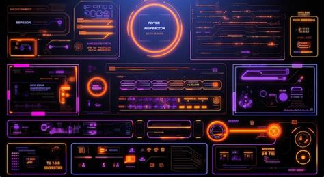 Premium Ai Image Control Panel Template Gui For Game Background