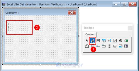 How To Use Vba To Get Value From Userform Textbox In Excel