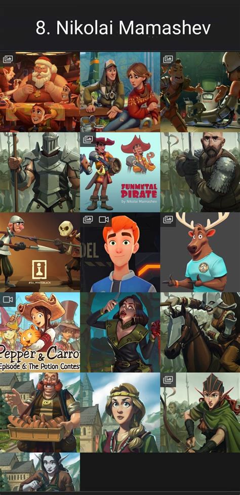 20 From Best Krita 2d Artists On Artstation Rkrita