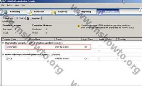 Data Protection Manager DPM Kullanarak Mail Sunucularınızı Yedek Alın